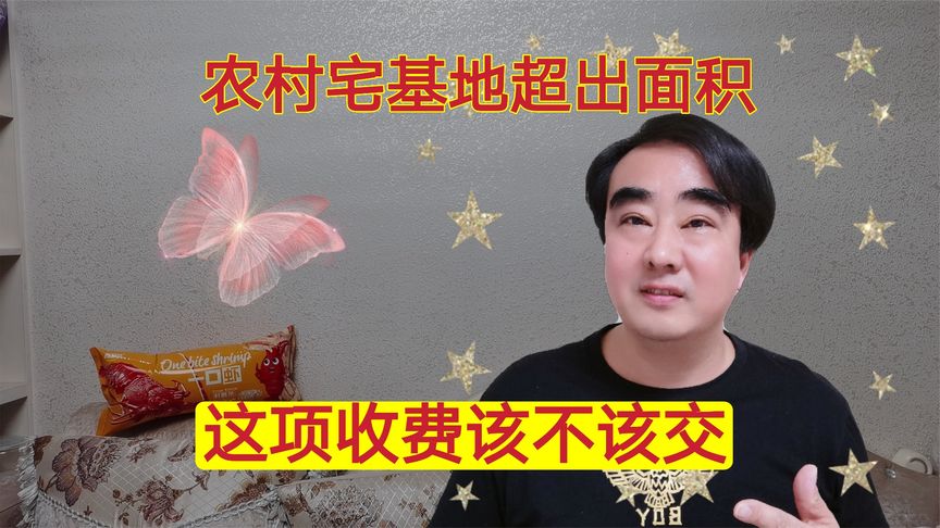 八月份农村宅基地超出使用面积,开始试点收费,这项收费该不该交