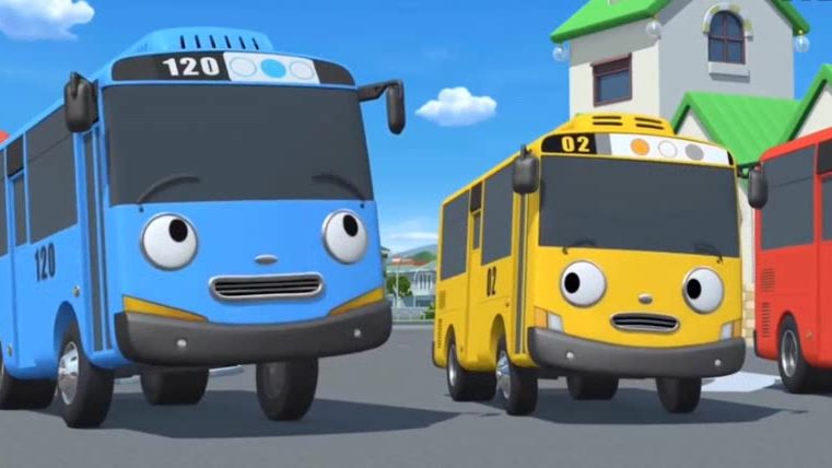 汽车总动员1:公交巴士与火车互动