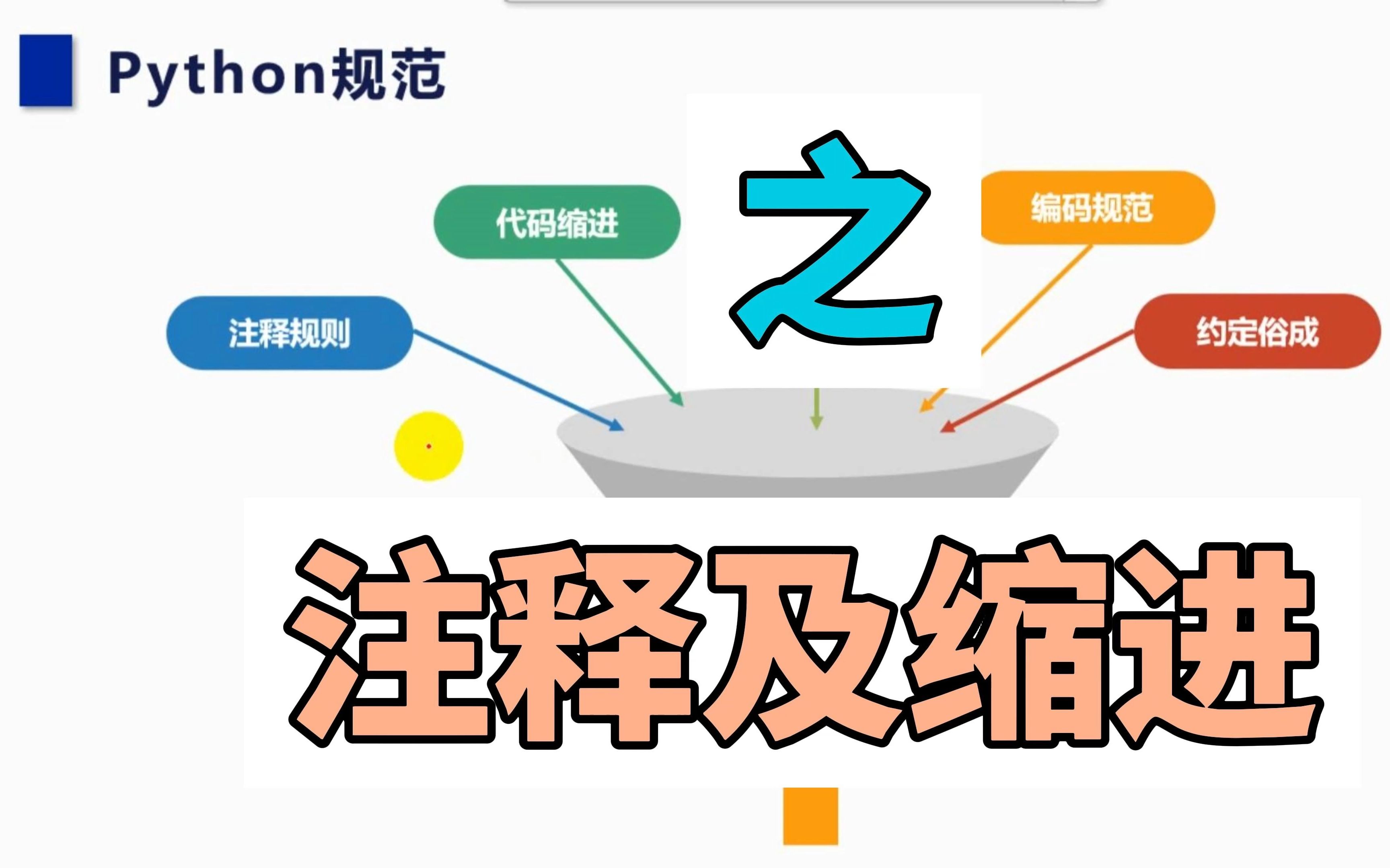 2、Python保姆级课堂实录:注释及缩进