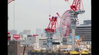 日本大阪动臂式起重机工作