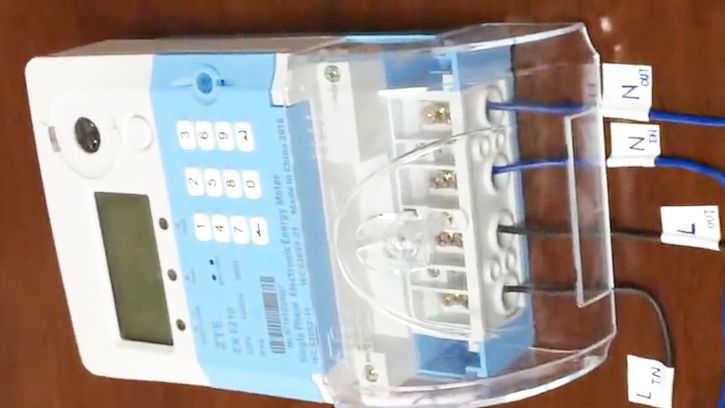 单相智能电表安装简介