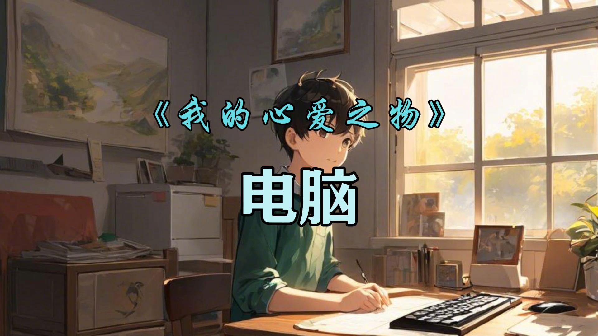 《我的心爱之物——电脑》 小学作文