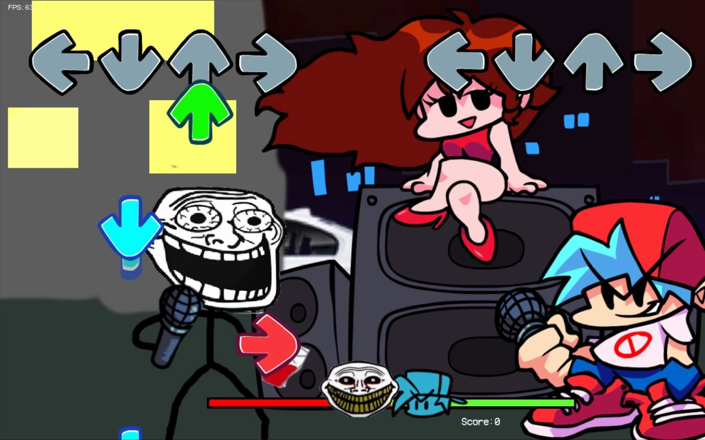 [FNF] 当 Pico 被 Trollge 陷 害 后 (Trollge Over Pico)