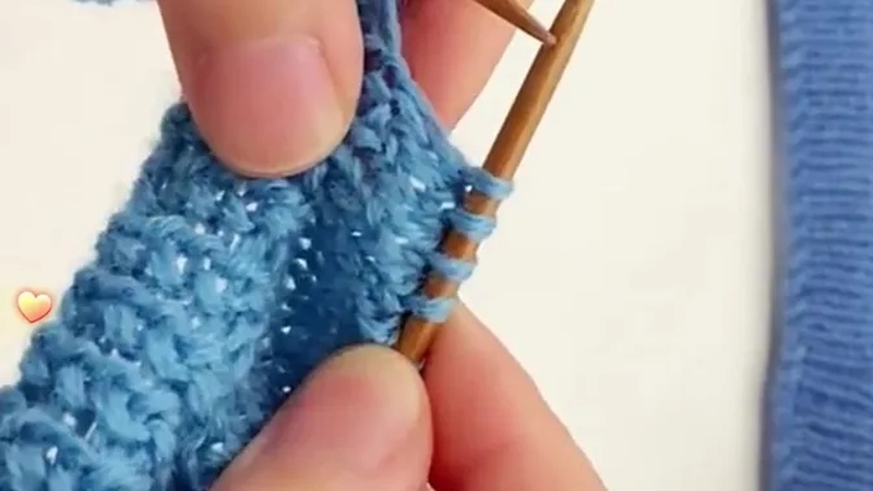 编织教程:引返针如何消行
