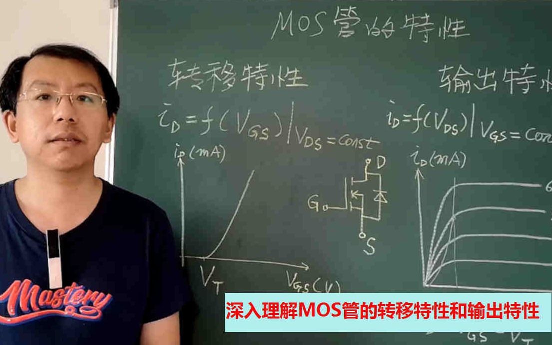MOS管转移特性和输出特性是啥意思,把握关键点才能懂