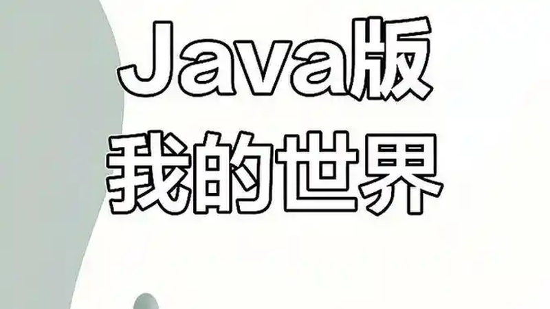 我的世界Java版服务器体验