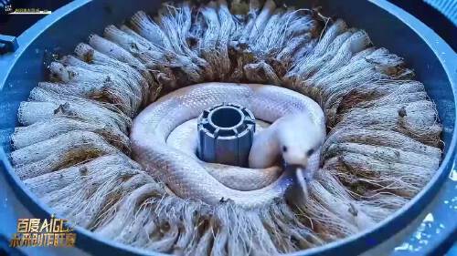 鱼缸过滤桶惊现白蛇窝!开盖瞬间头皮发麻,硝化棉里竟钻出活物!