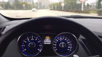 北京现代索纳塔八换挡拨片试加速