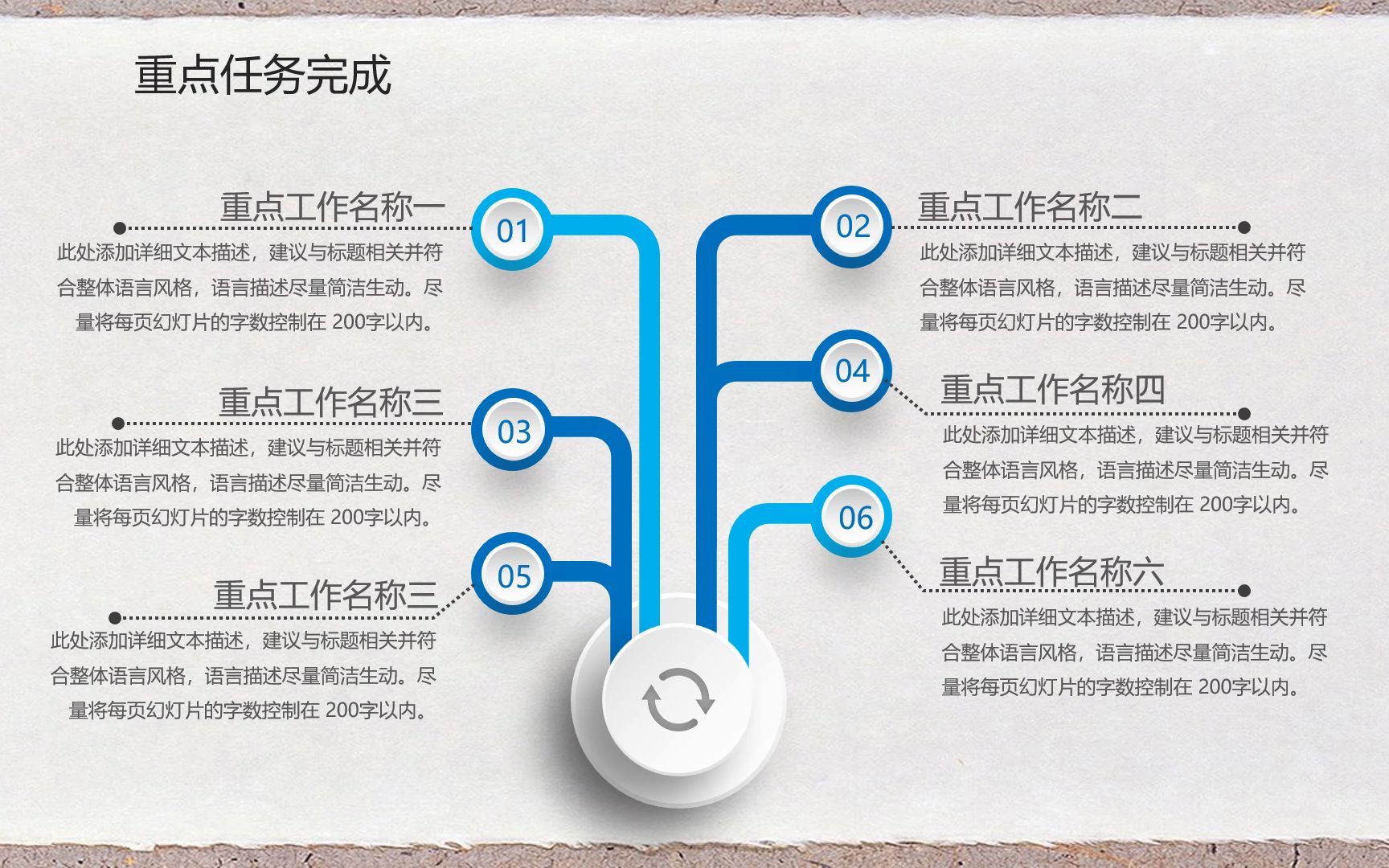 2023年终总结新年计划工作汇报PPT框架完整模板