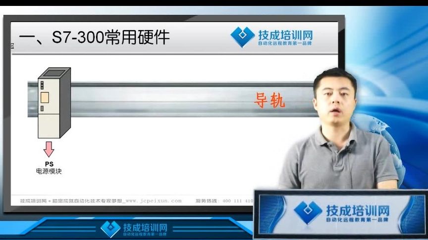 零基础学习PLC编程001.第1课时.S7-300硬件详解01