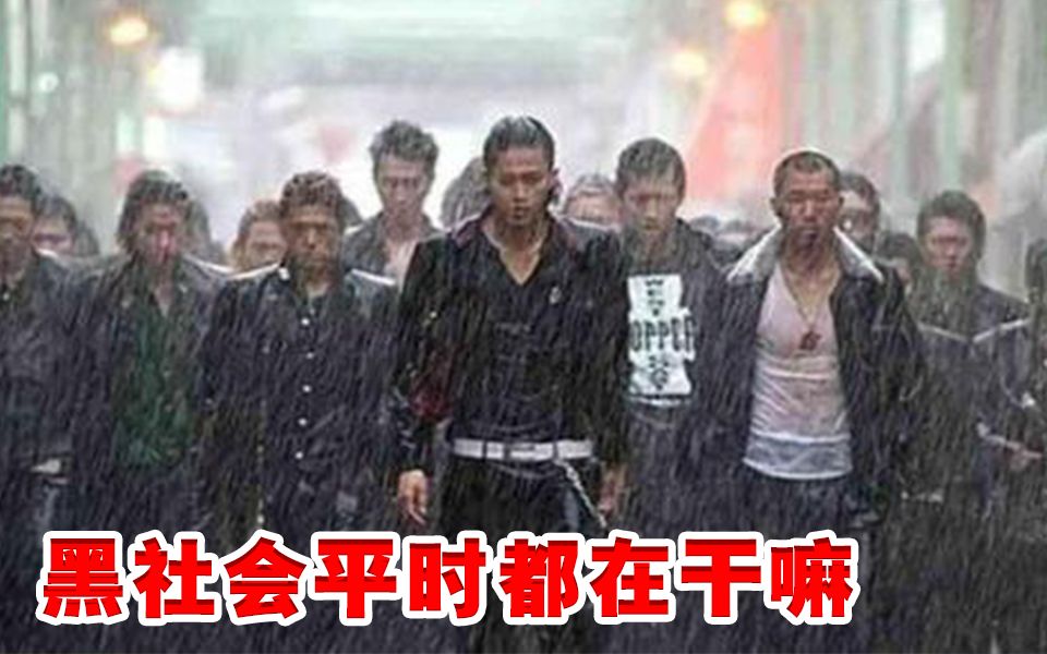 网络上的沙雕问题:黑社会平时都在干些什么?