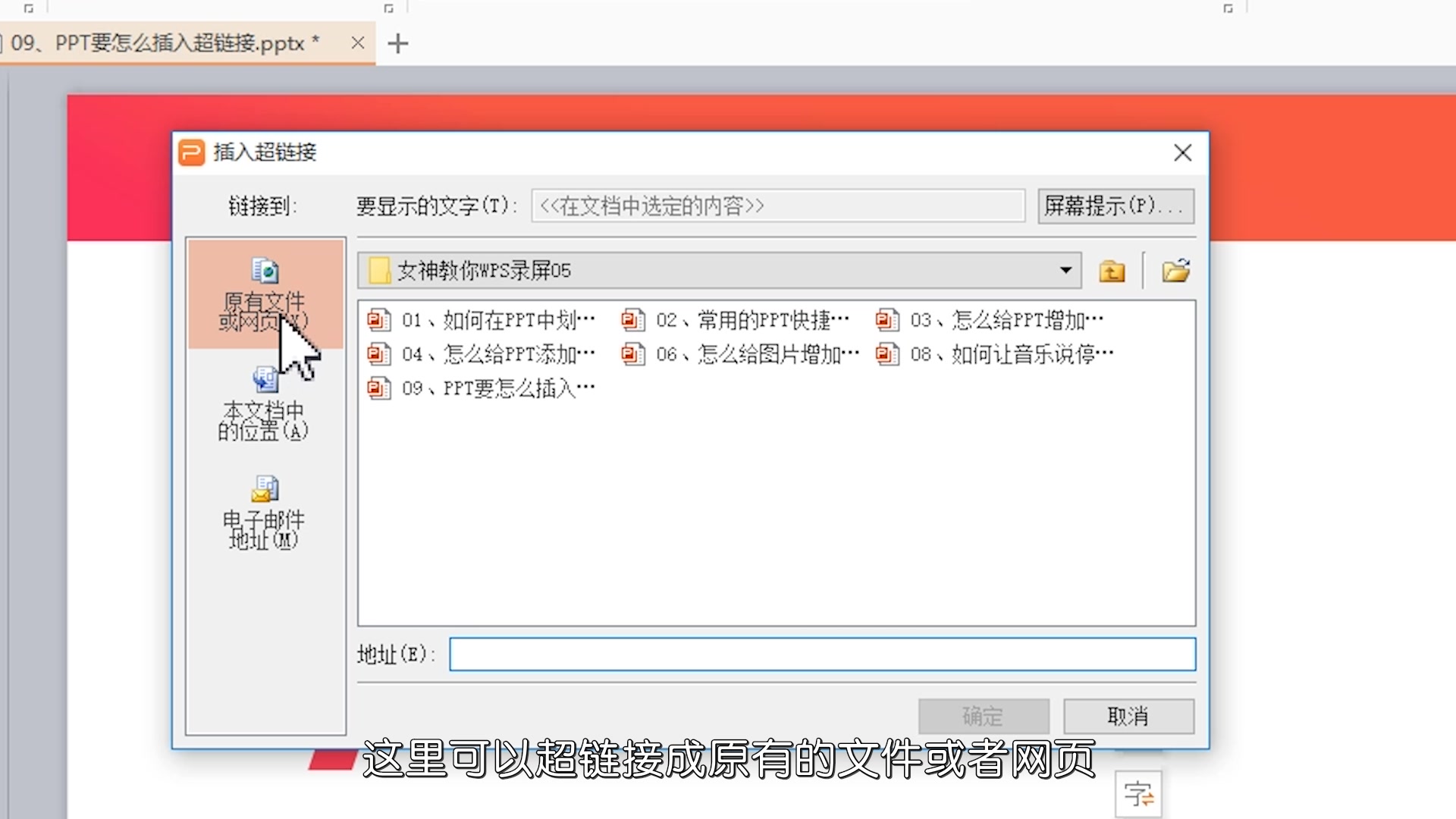 女神经教你wps第42期到48期