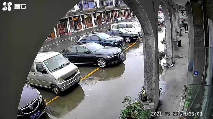 萤石H5～200万红外实测录像! 人形检测拾音!#监控