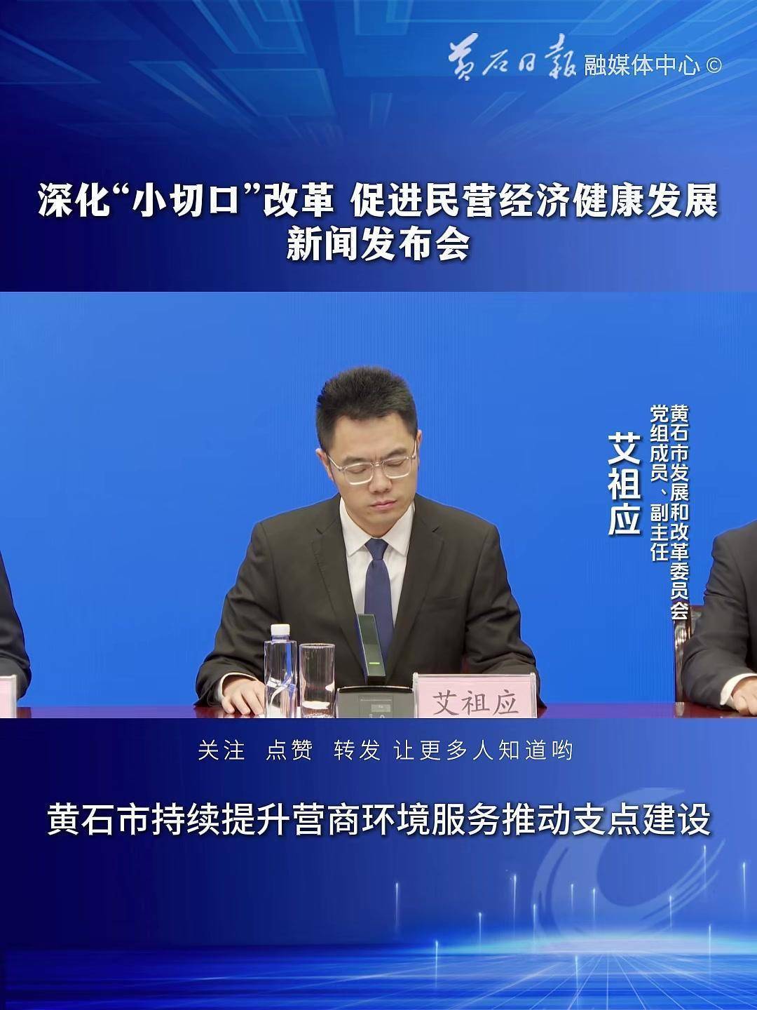 深化"小切口"改革促进民营经济健康发展新闻发布会聚焦政务、市场、...