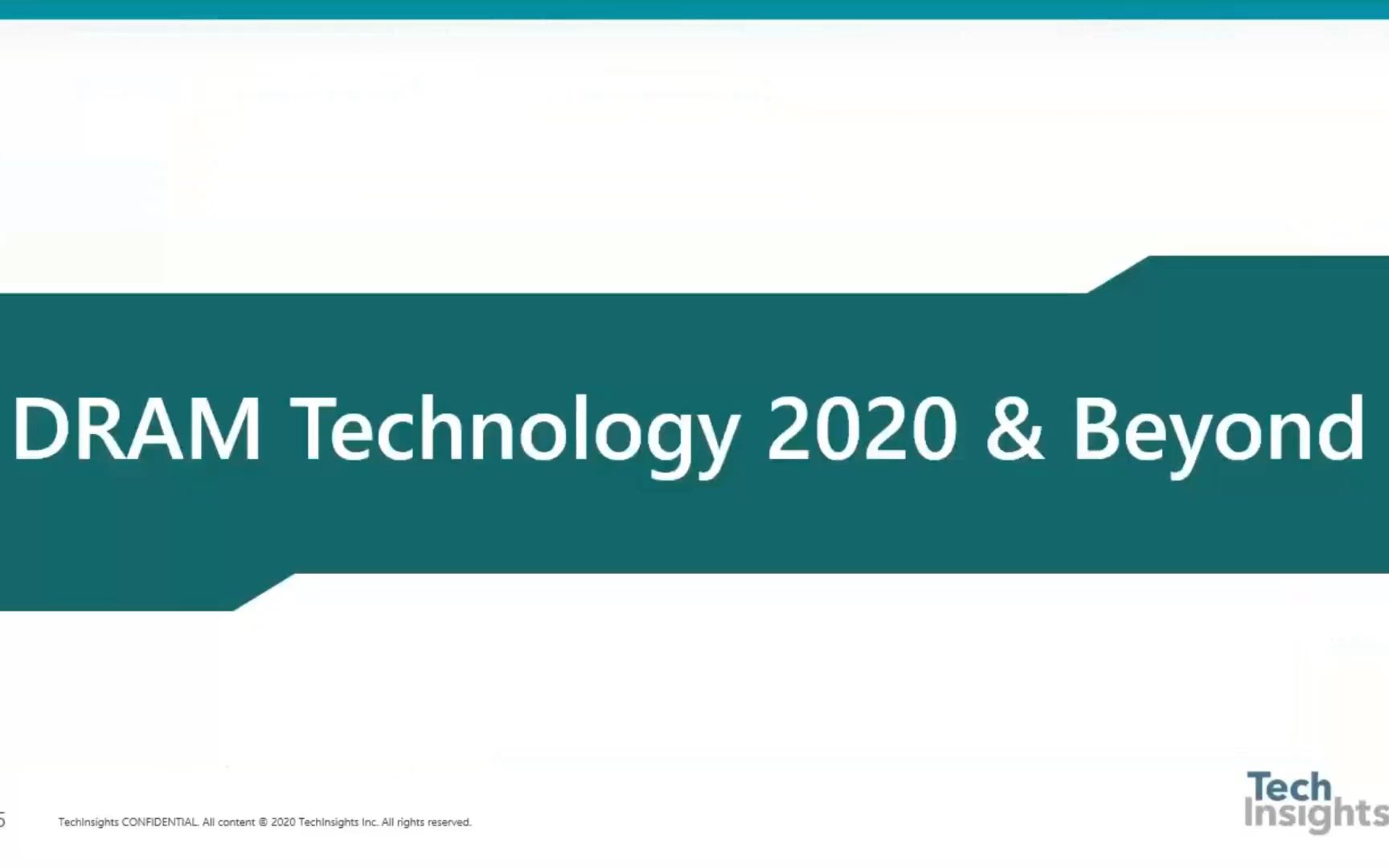 DRAM技术2020年现状及展望(手动翻译)