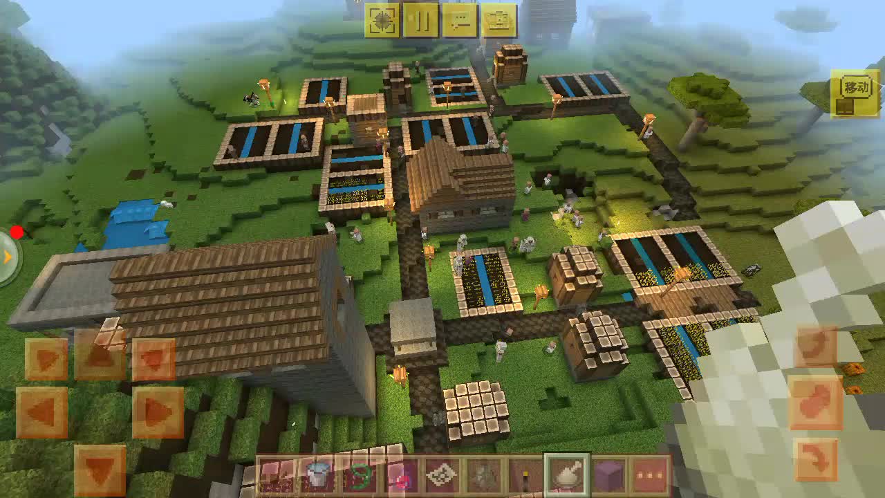 我的世界 巨型村庄,赞过1000发地图种子。