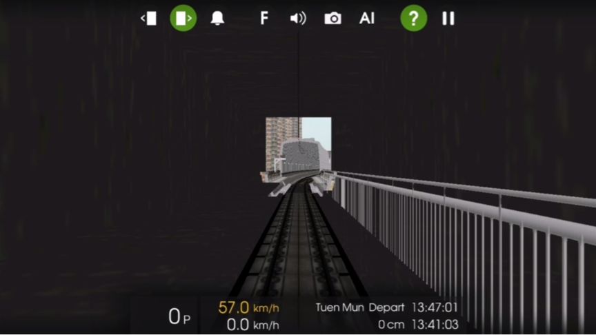 列车模拟器,香港地铁