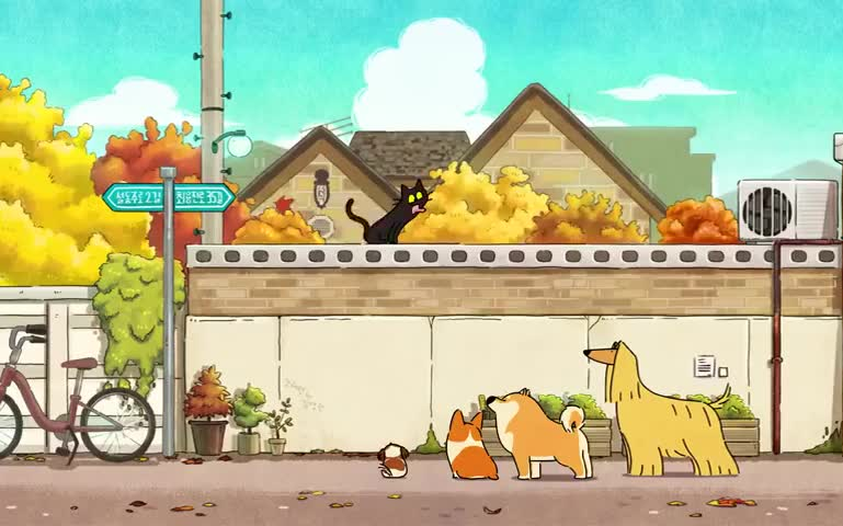 超级可爱治愈的柯基动画大合集 太可了❥