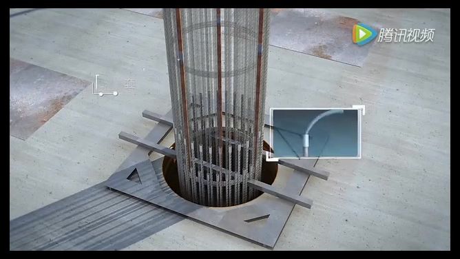 钻孔灌注桩施工全过程3D动画