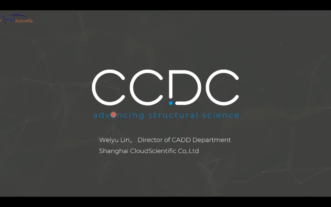 CCDC系列讲座第一讲:利用海量晶体数据赋能分子设计