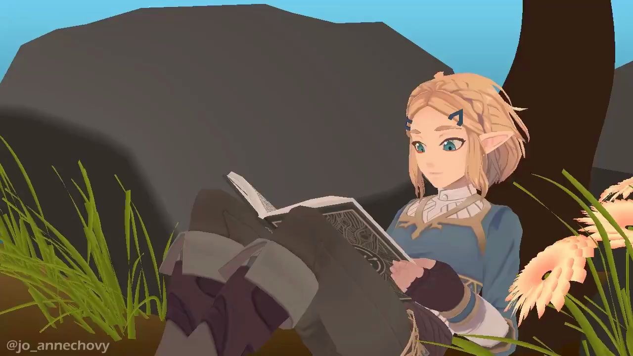 短发的塞尔达公主实在太可爱了~