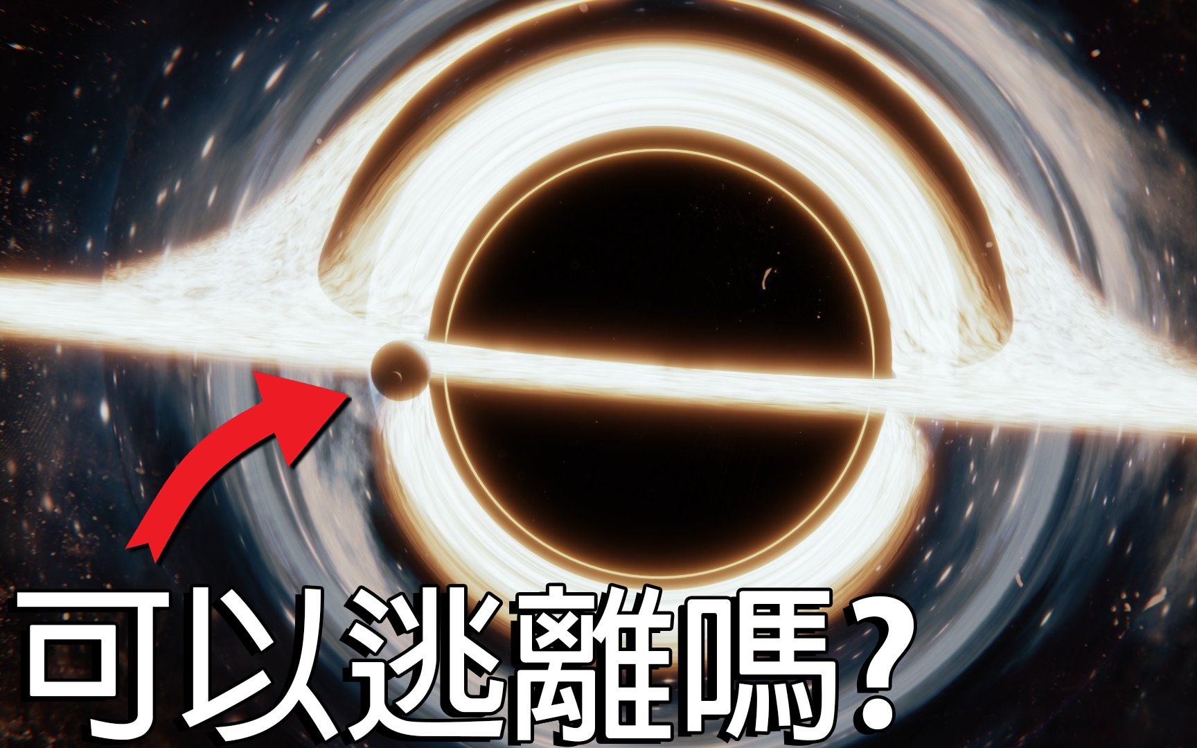 要如何才能逃离黑洞?