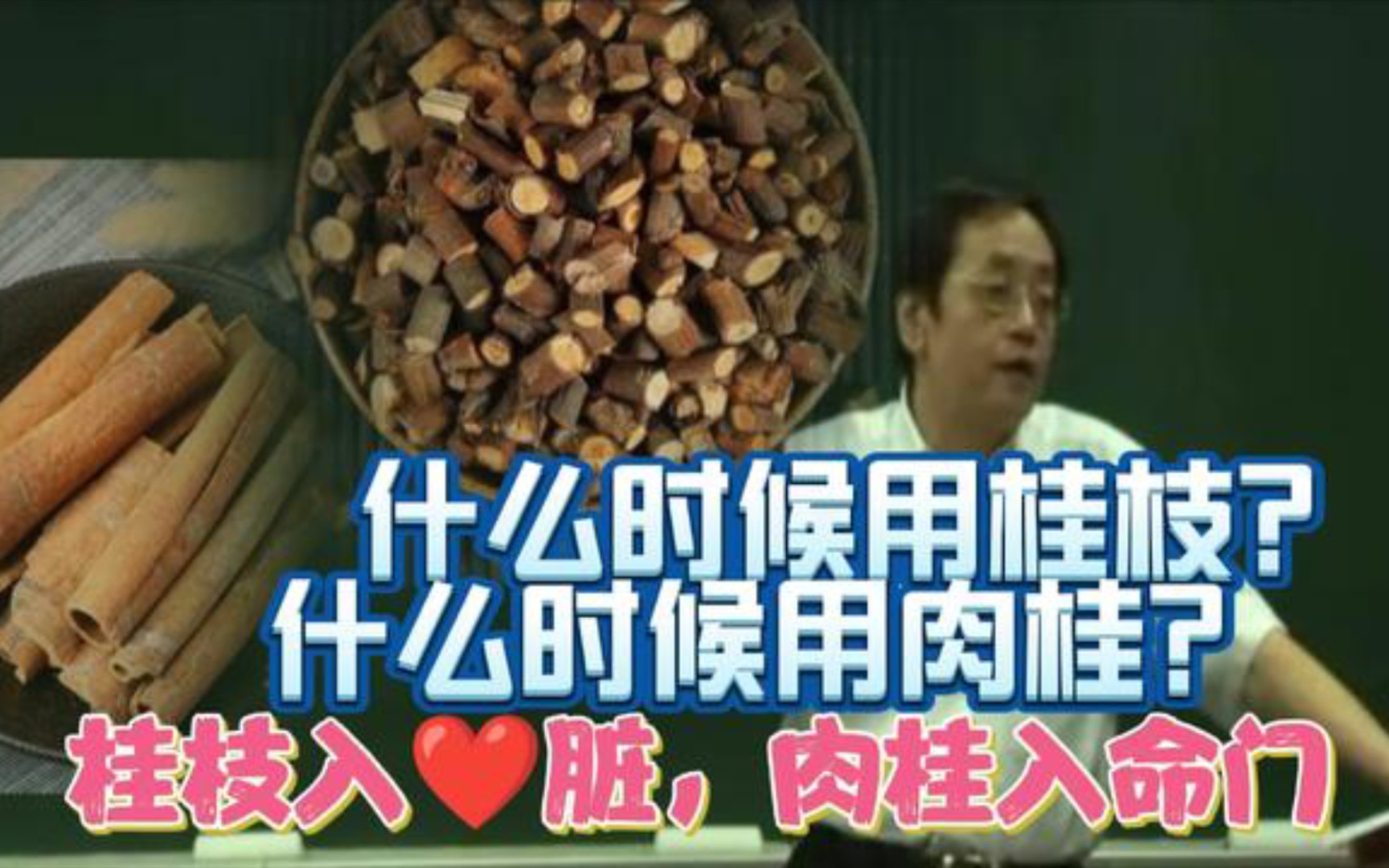倪海厦老师教你区分什么时候用桂枝,什么时候用肉桂,肉桂入命门
