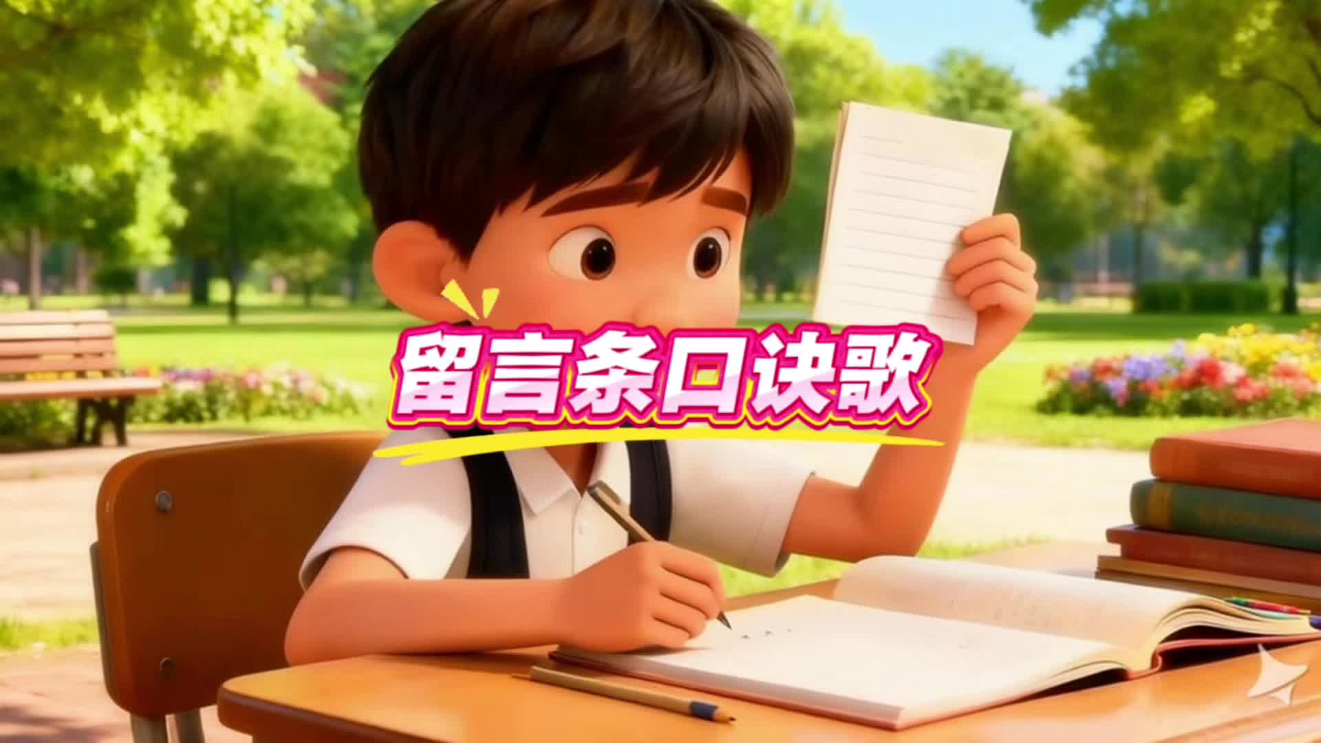 二年级上册语文园地六,留言条口诀歌,家长收藏起来吧,#小学语文 #...