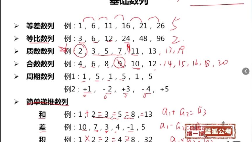 福建省事业单位考试专用系统班-强化练习-数字推理
