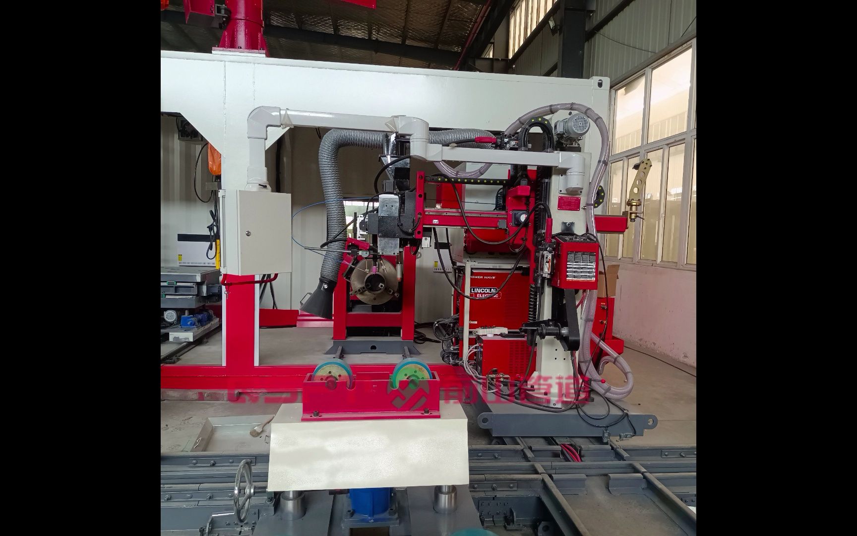 移动车间式管道预制生产线