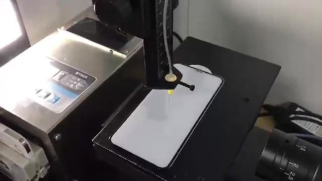 iPhoneX超薄3D钢化膜水滴角测试视频