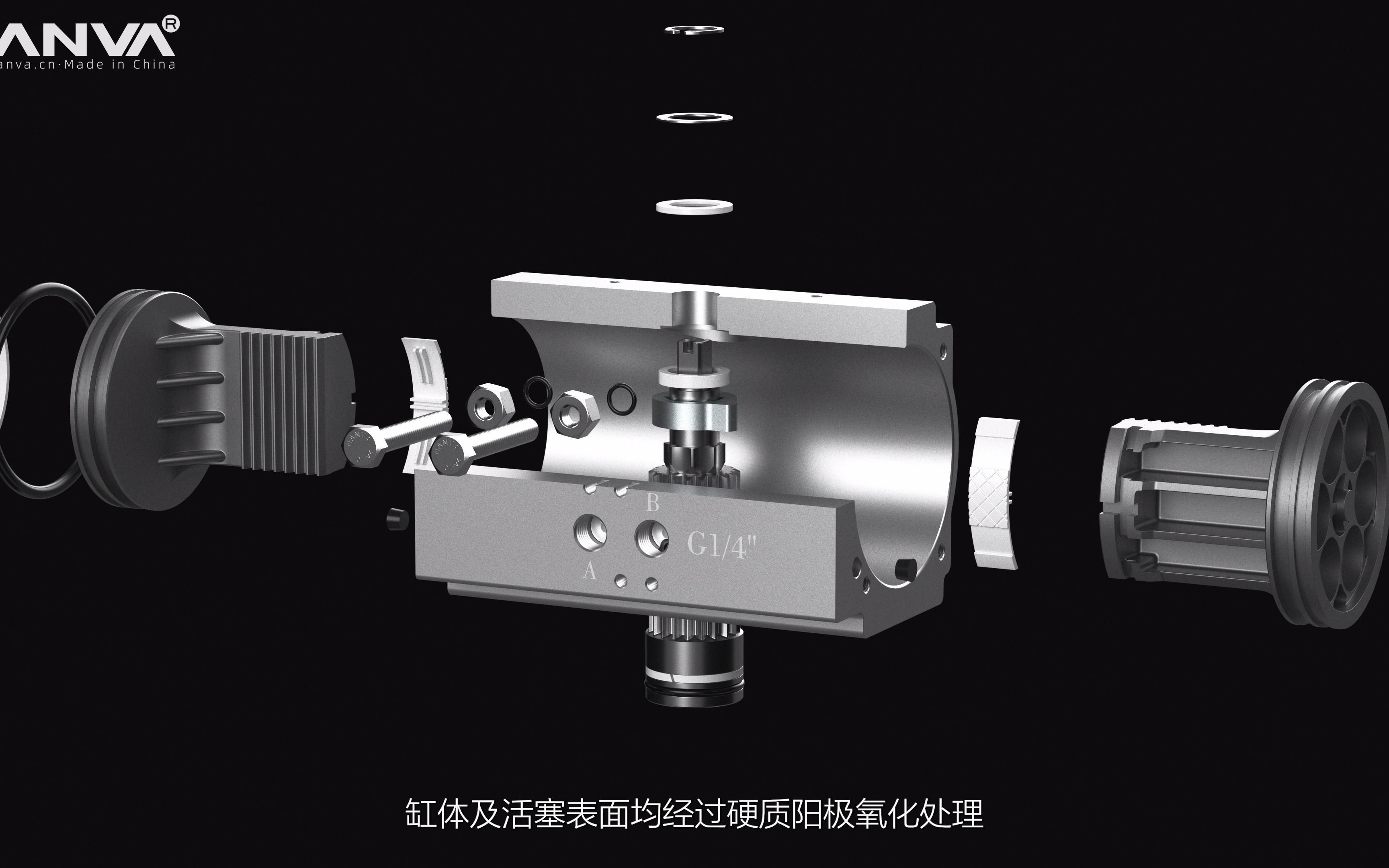 NANVA阀门气动执行器4K