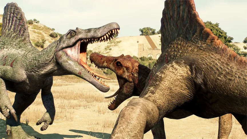 所有大型食肉恐龙大逃杀 - 侏罗纪世界:进化2 DLC 模组mod周年庆