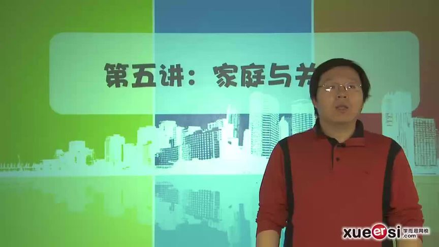 初一高频词汇:家庭与关系(1.与家庭成员的关系;2.与社会人