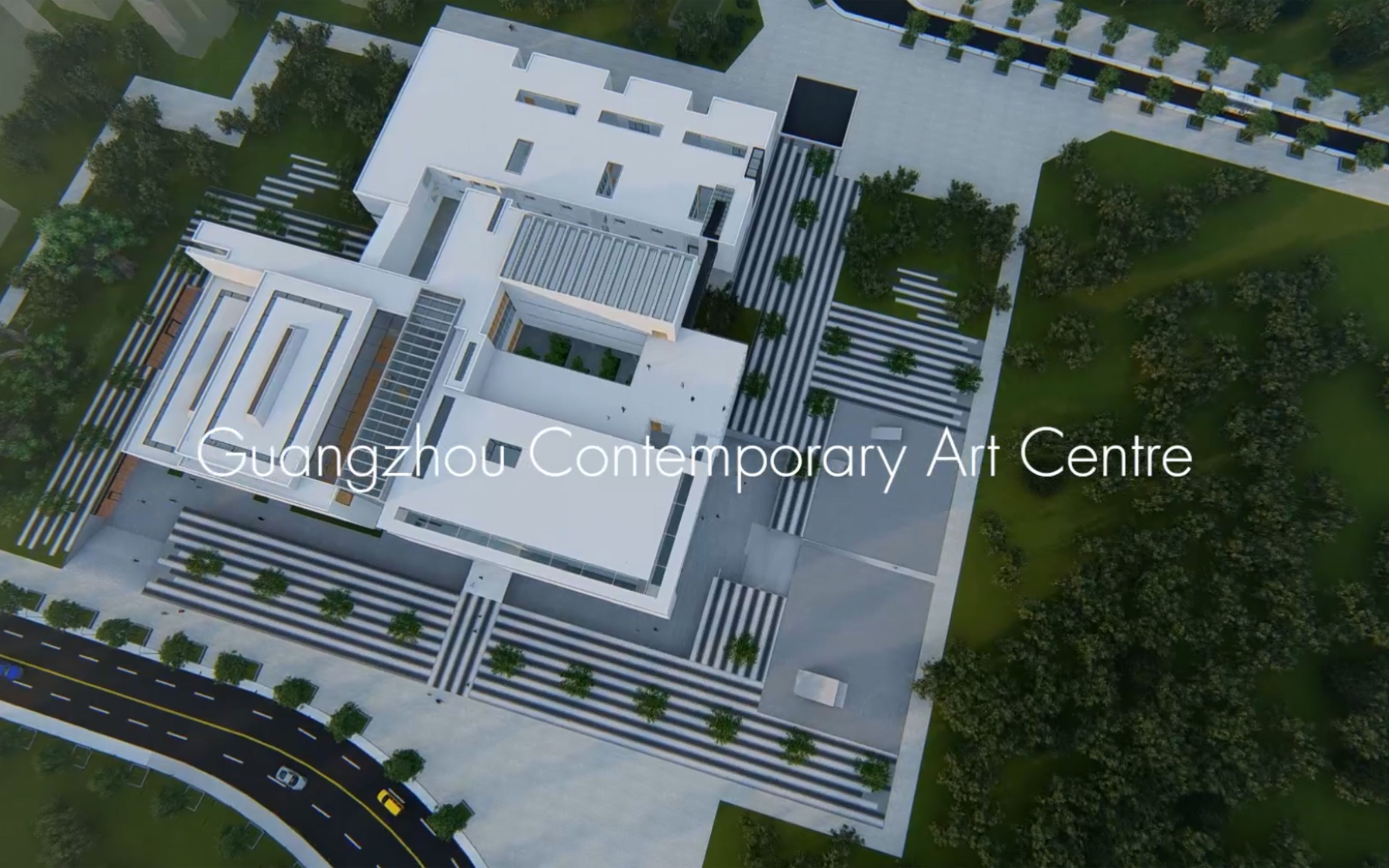 【Lumion 建筑表现】表皮与组织课程设计——《广州当代艺术中心》