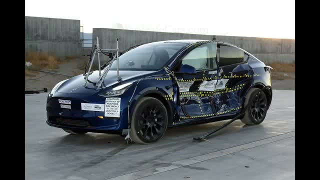 ...特斯拉Model Y NHTSA,(美国公路交通安全管理局)碰撞测试获全五星...