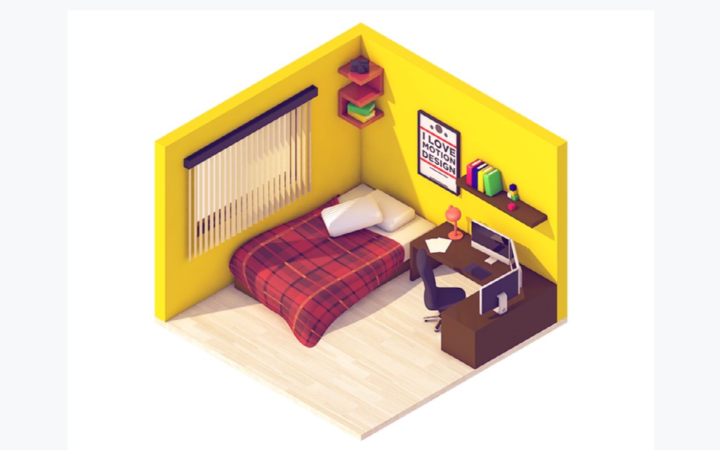 C4d制作小房间(上课录频1)