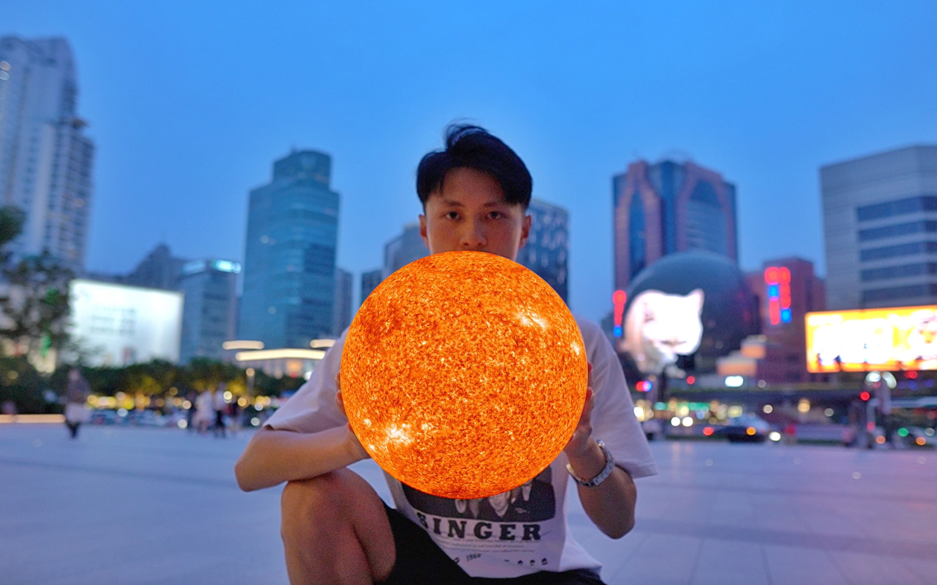 一个真实模拟带你了解,三体星系离我们到底有多远?