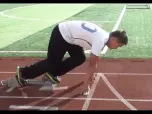 蹲踞式起跑技术微课视频