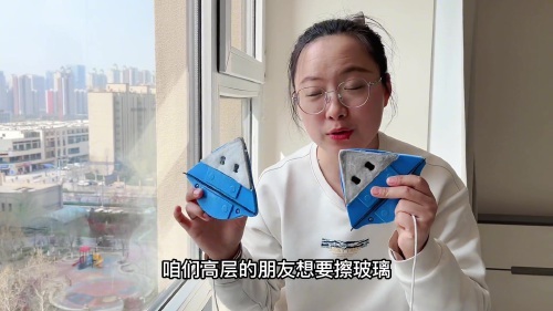 高层擦玻璃详细教程分享,玻璃擦的又快又亮擦玻璃
