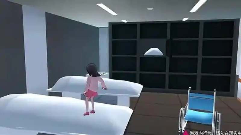樱花校园模拟器:躲猫猫之逃离恐怖护士,我们能获胜吗!