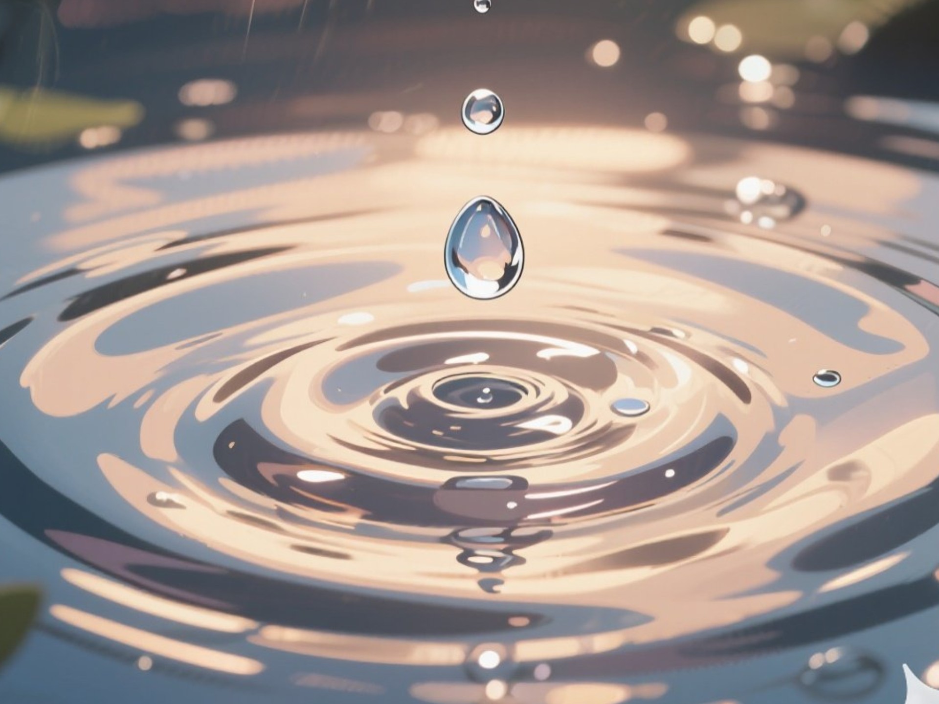 【ae教程】动漫水滴涟漪制作