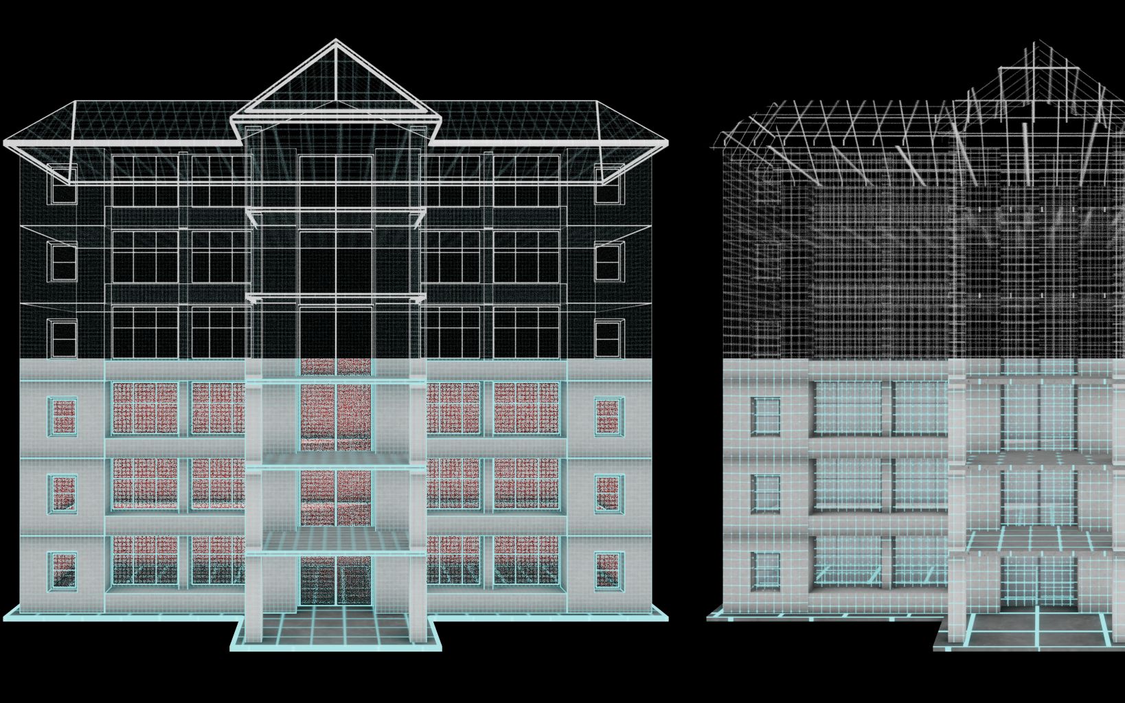构线发光处理办法演示