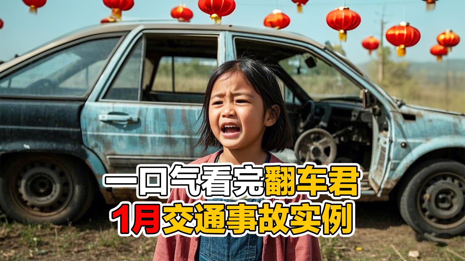 一口气看完翻车君,2025年1月交通事故实例