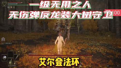 一级无用之人无伤弹反龙装大树守卫!