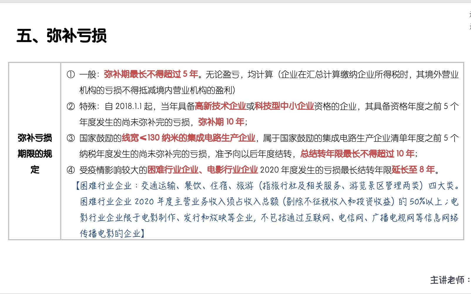 2022年注会CPA税法第4章(企业所得税10)