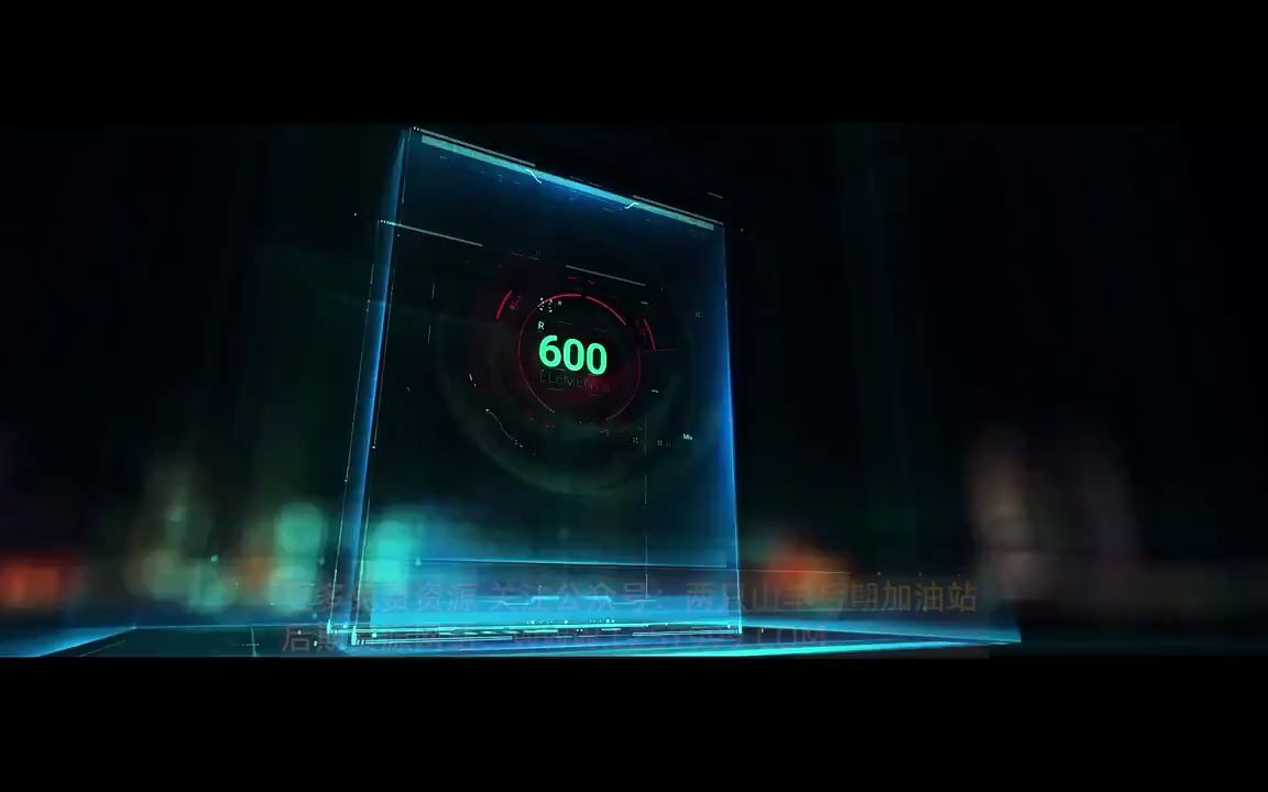 AE脚本-900个科技感线条屏幕边框UI界面元素动画预设包 V3.0