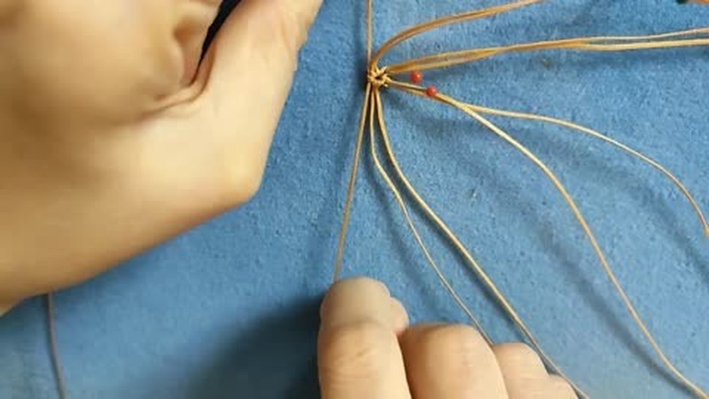 编绳教程 手艺人在 纯手工编绳 绳结