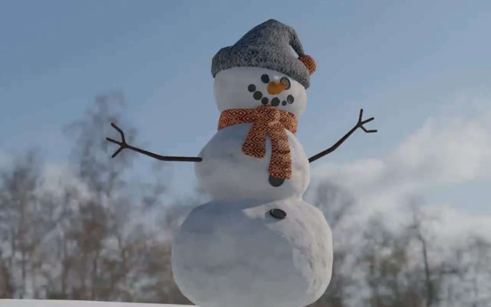 Blender雪人教程101 第二节