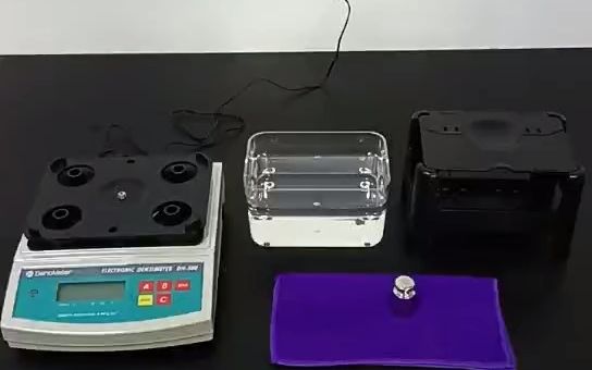 固体密度仪操作视频(可测量固体、粉体)